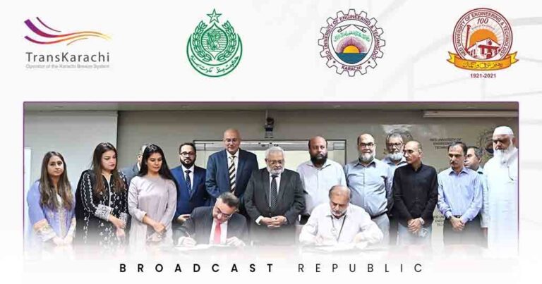 TransKarachi signs MOU with NED University for Capacity Building ...