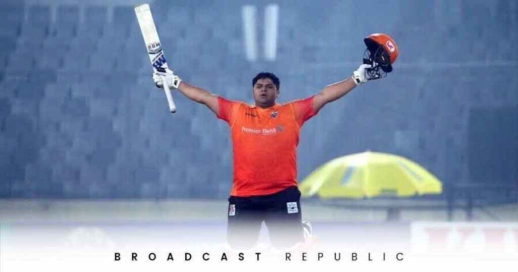Azam Khan & Usman Khan scores century in BPL - Broadcast Republic